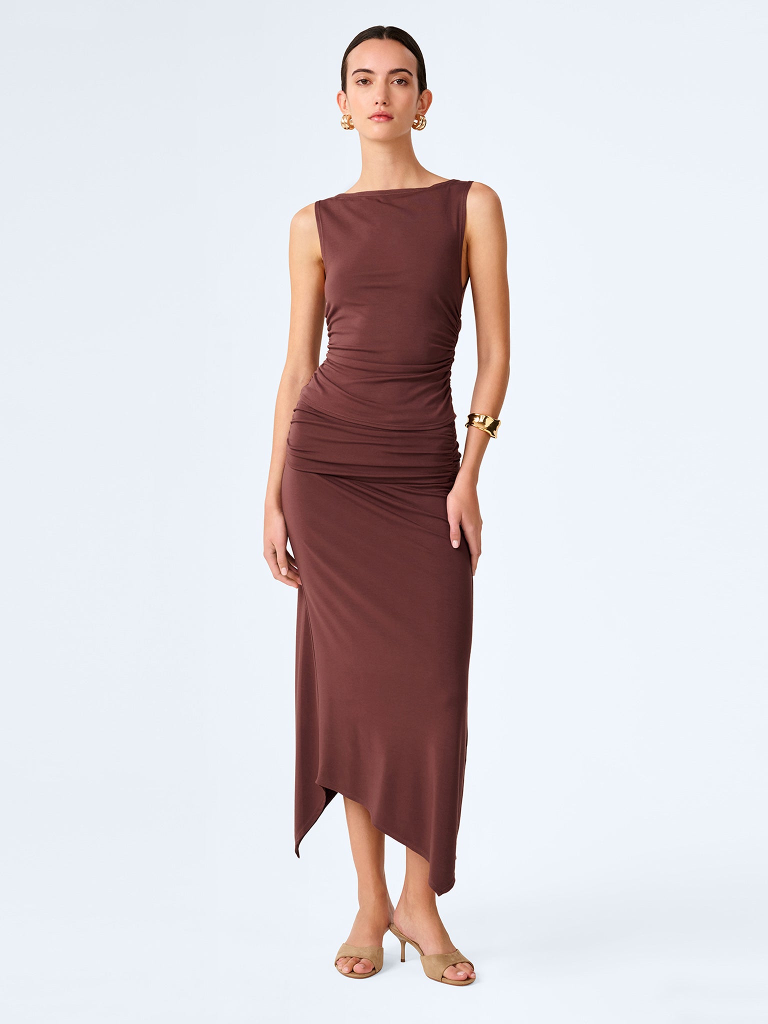 Cancun Skirt in Chocolate – OMNES