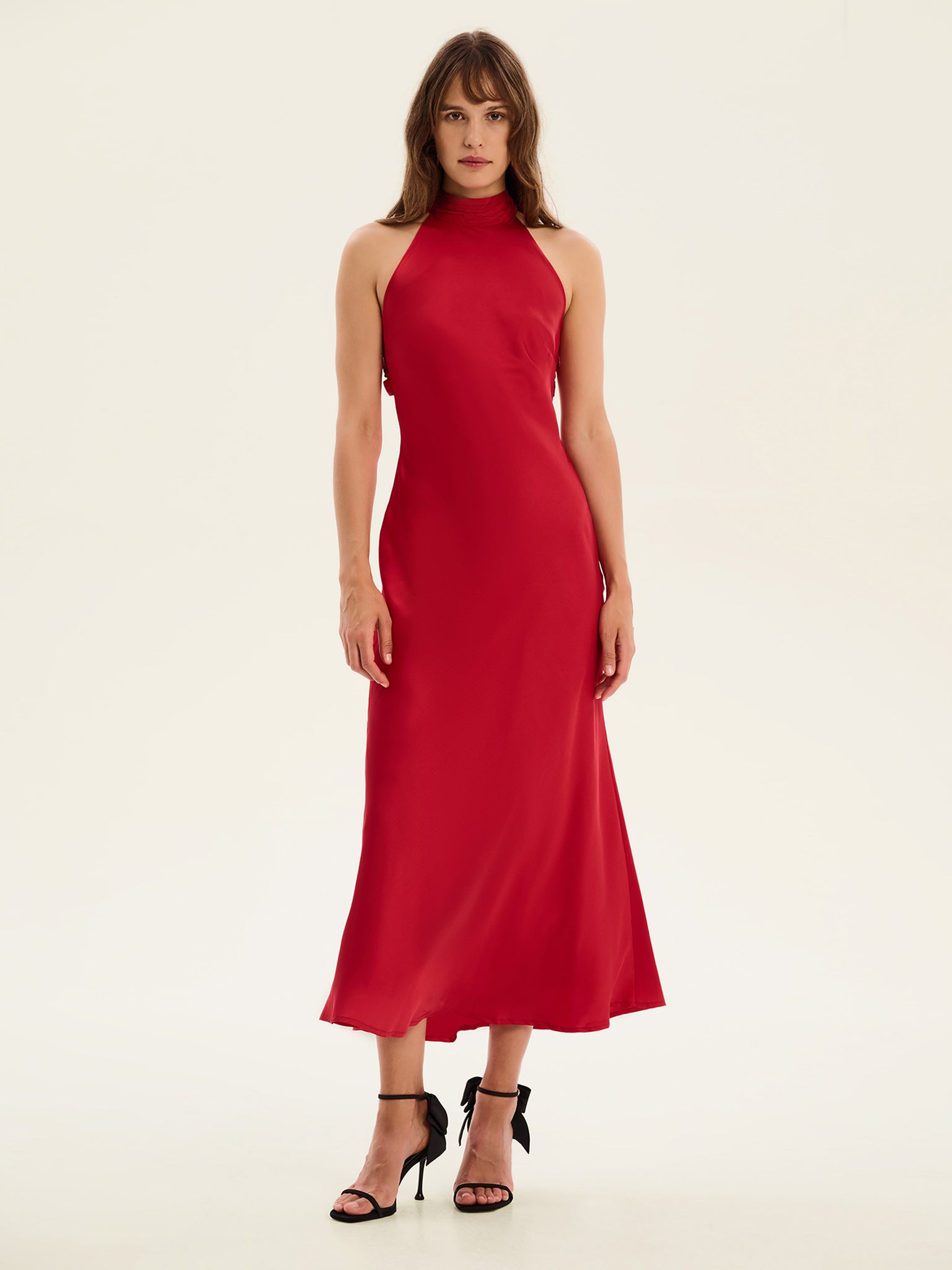 Seychelles Dress in Barbados Cherry | OMNES | Ethical & Affordable ...