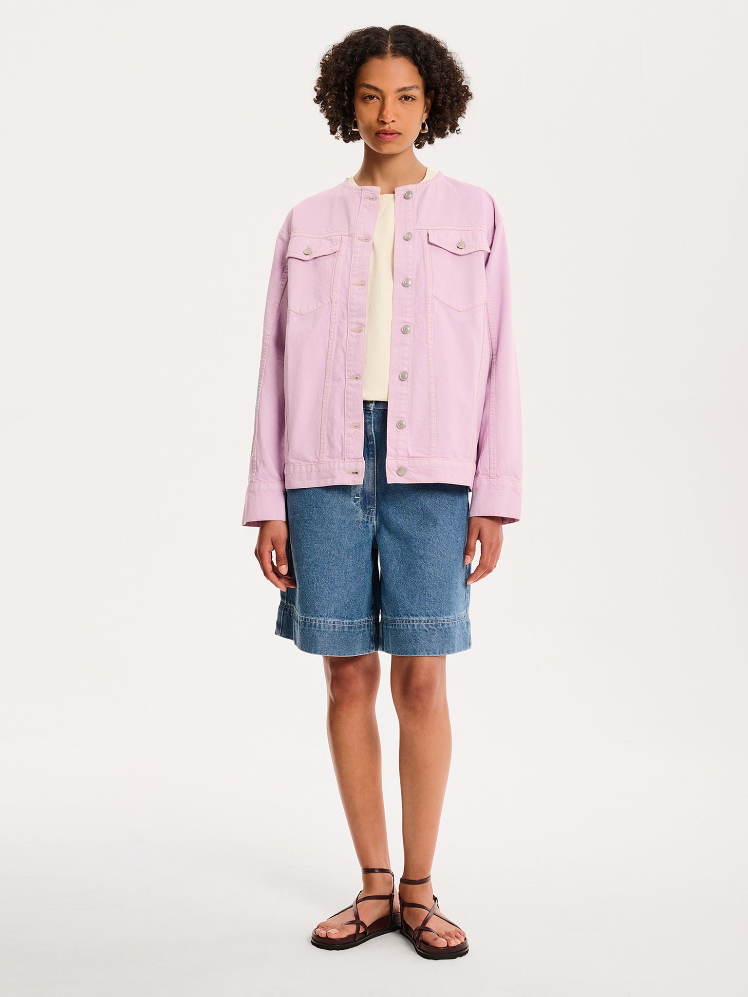 Wilona Jacket in Lilac | OMNES | Jackets | Sustainable & Affordable ...